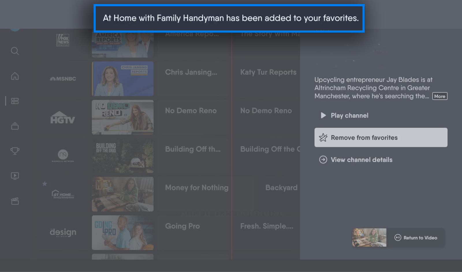 How do I use the Fubo channel guide? – Help Center