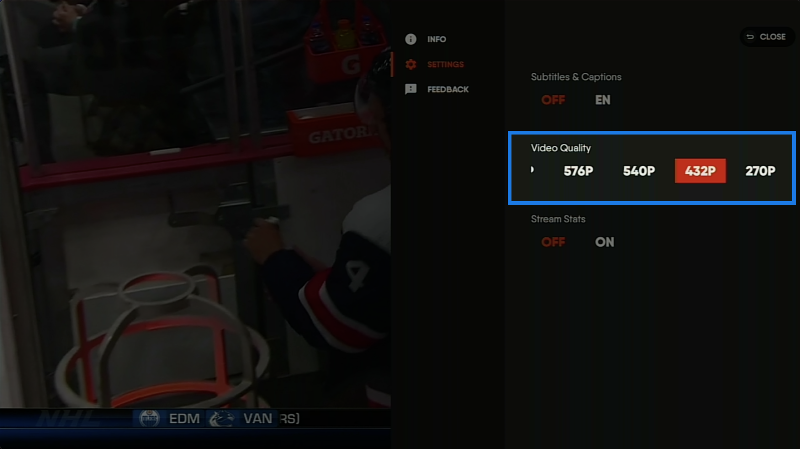 How do I change the Video Quality on my Fubo app? – Help Center