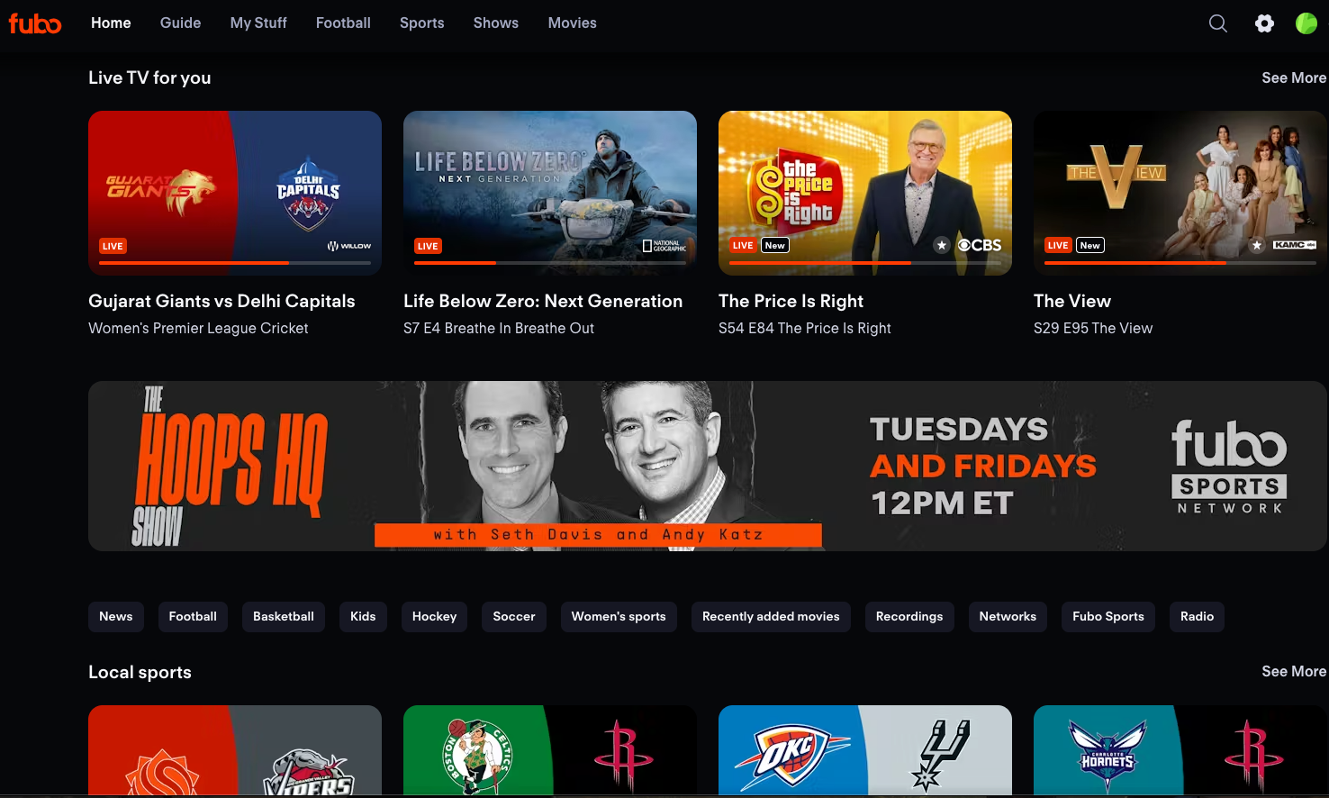How do I watch Fubo on my Web Browser? – Help Center